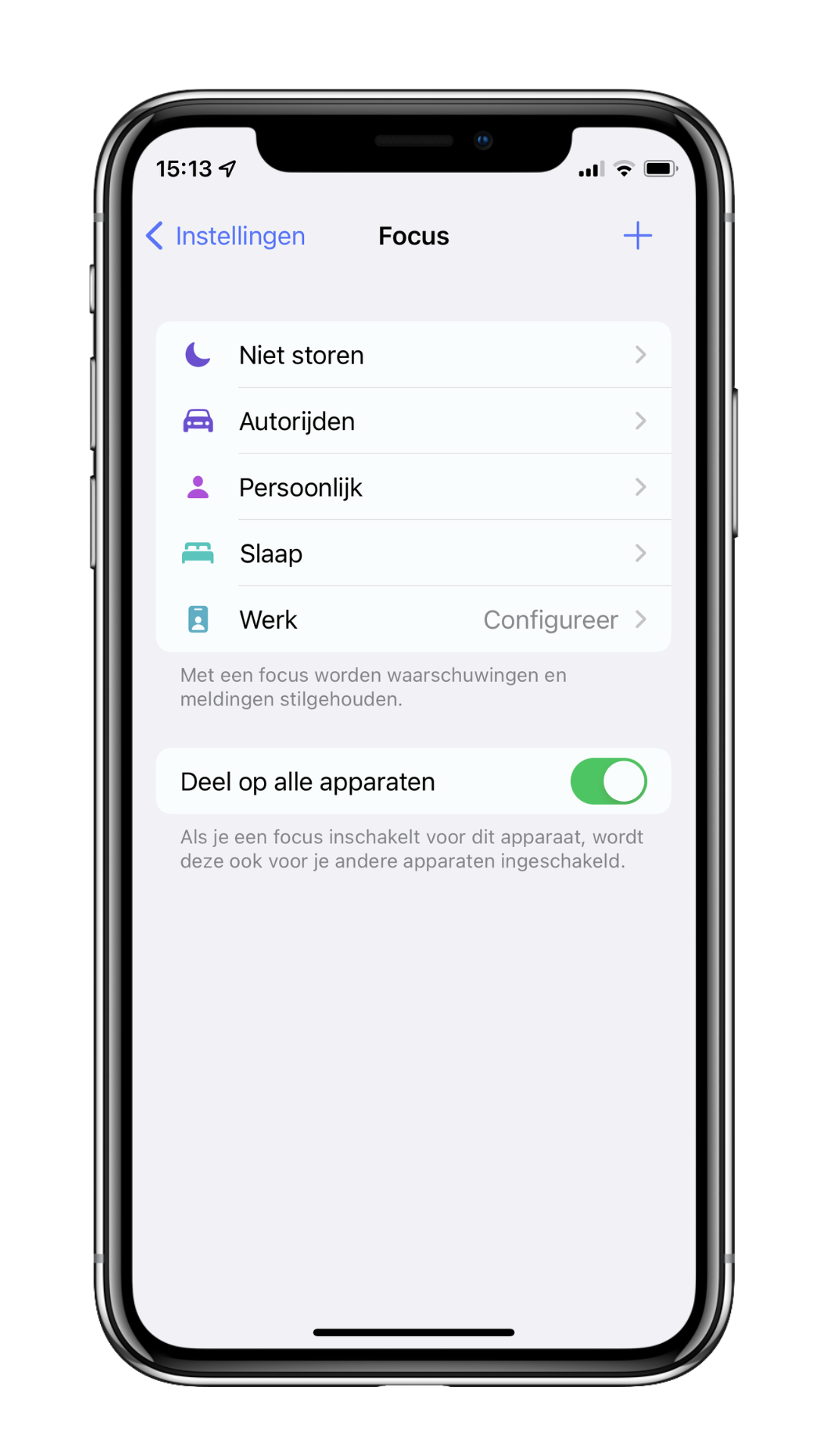 Hoe gebruik je de iPhone Focus mode? • Dubline